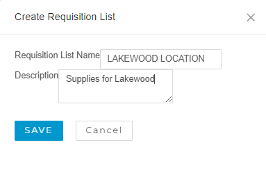 Creating Requisition Lists – Mercedes Scientific